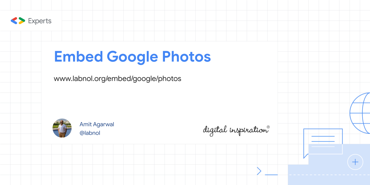Embed Google Photos in your Website and Emails - Generate Direct Links ...